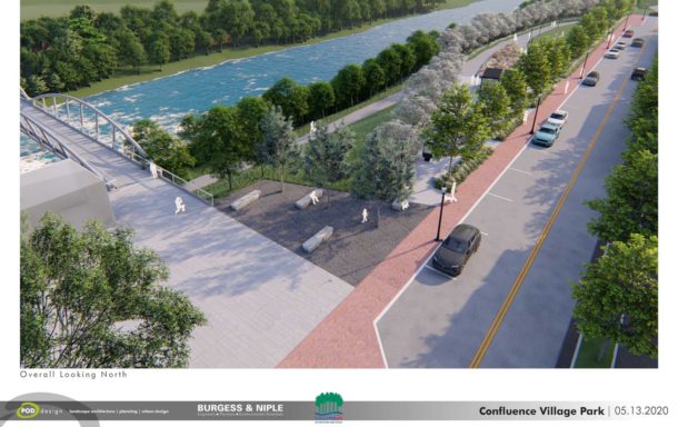 Here Are The Renderings For Confluence Village Park, A New Riverfront ...