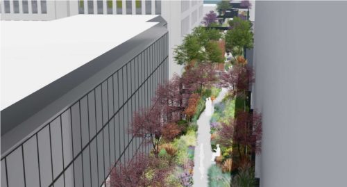 The New Renderings Of ParkWalk, An Elevated Park Slated For Downtown ...