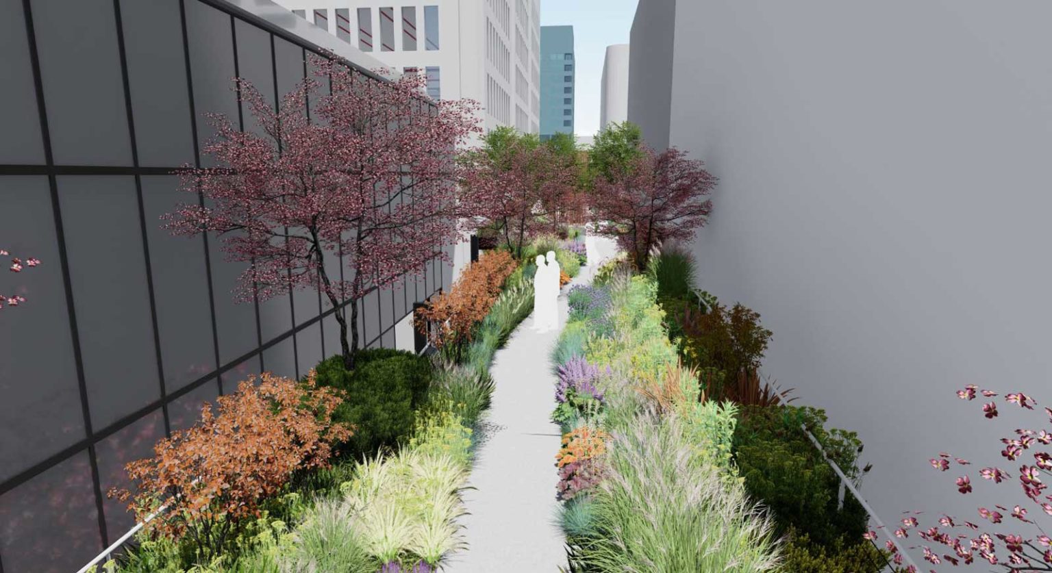 The New Renderings Of ParkWalk, An Elevated Park Slated For Downtown ...