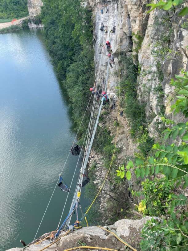 The Country's First Urban Via Ferrata Is Going To Make Columbus A ...