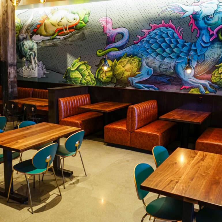 Columbus Brewing Company's New Beer Hall Is Finally Open