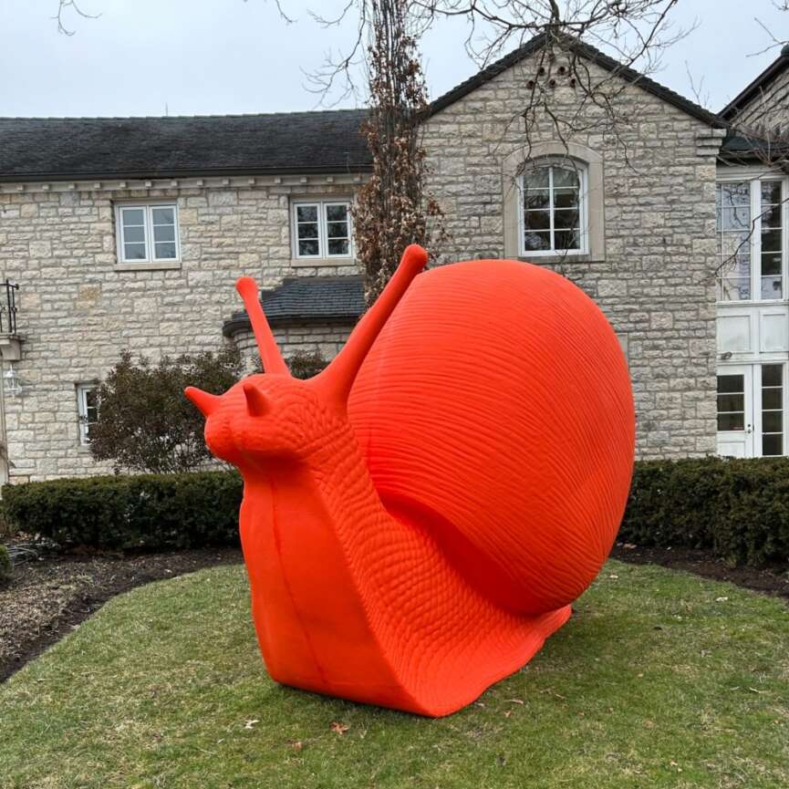 These Whimsical Giant Snails Have Invaded The Dublin Arts Council