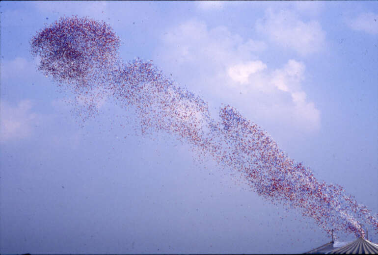 This 1986 Festival Released Nearly Half A Million Balloons Into The ...