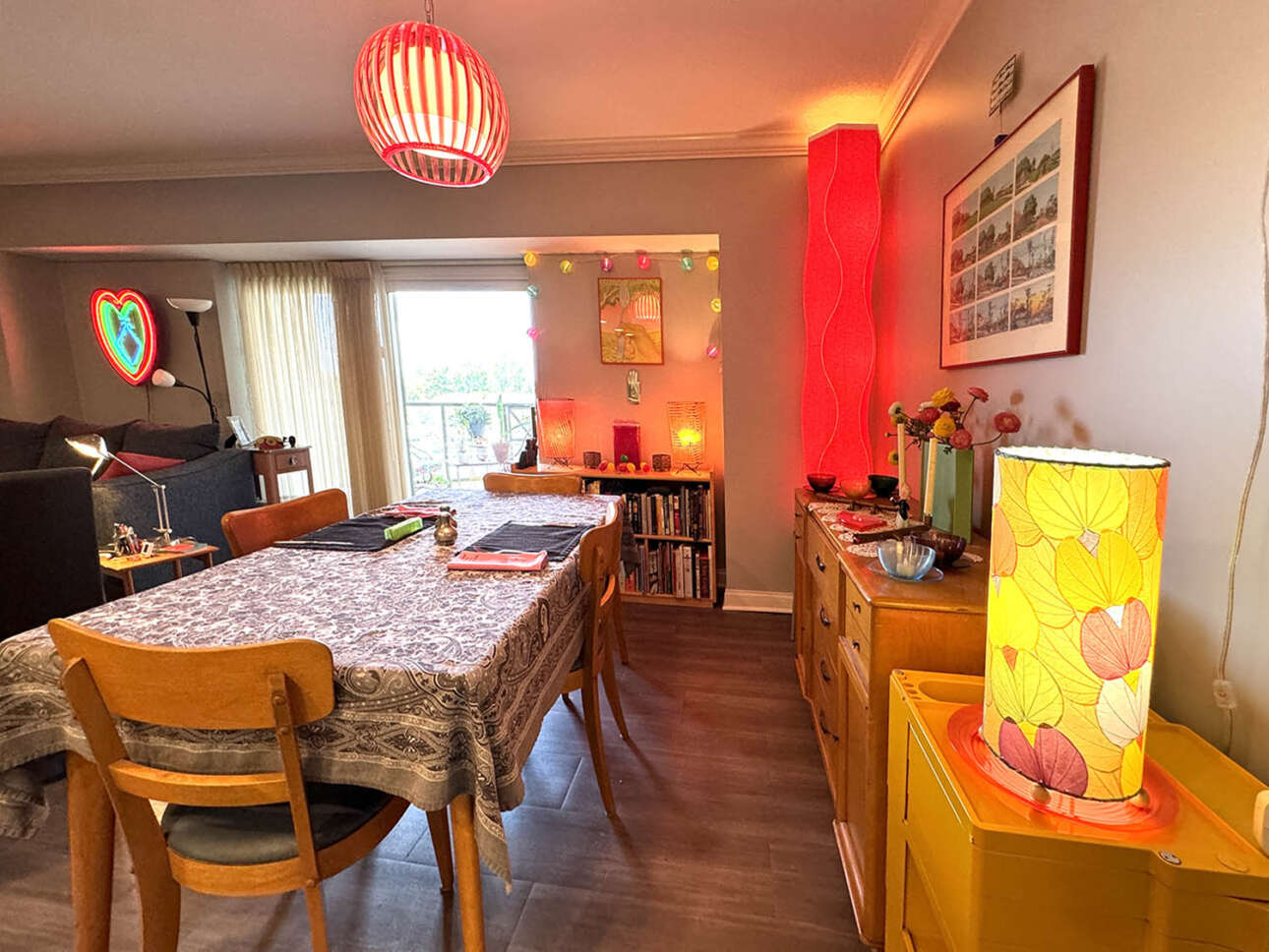 Step Inside The Most Colorful Apartment In Columbus—A Mid-Century ...