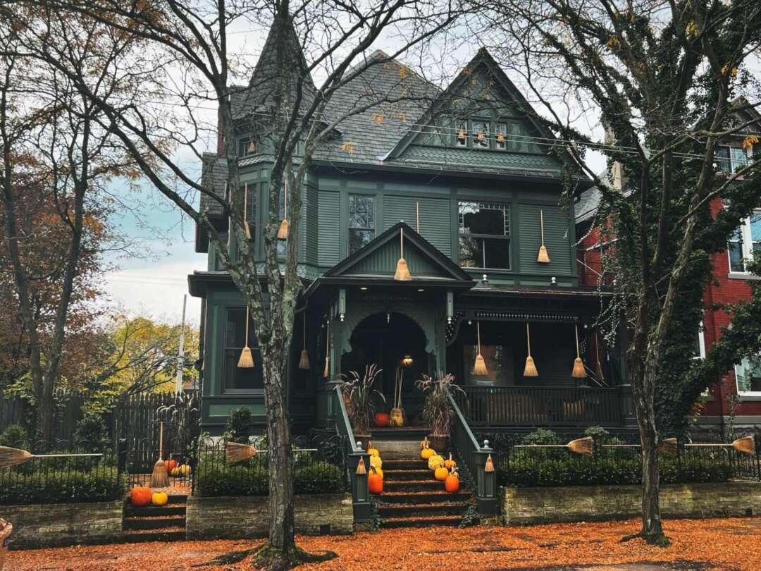 This Charming Victorian Home In OTE Is Peak Halloween Vibes