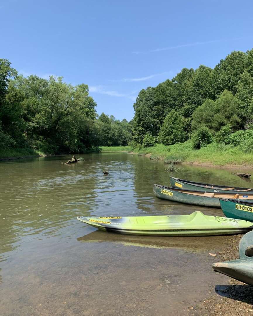 Hocking Hills Canoe Livery Has Recliner Tubes, Tandem Kayaks, And Good ...