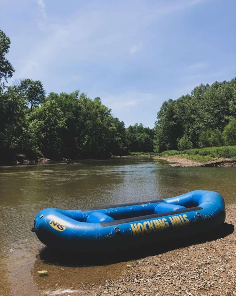 Hocking Hills Canoe Livery Has Recliner Tubes, Tandem Kayaks, And Good ...