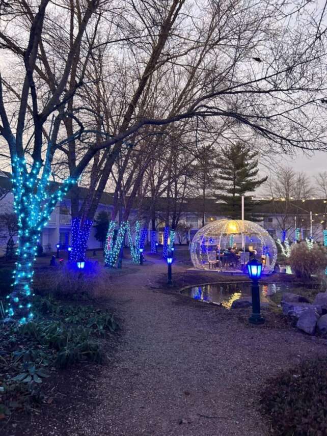 This Glowing Igloo Dinner Is The Winter Getaway You Need