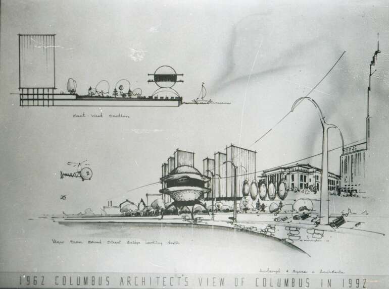When Columbus Imagined Its Future (And Floating Buildings Were Involved)